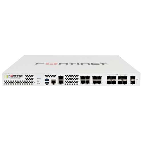 FortiGate-501E 2 x 10GE SFP+ slots, 10 x GE RJ45 ports, 8 x GE SFP ...